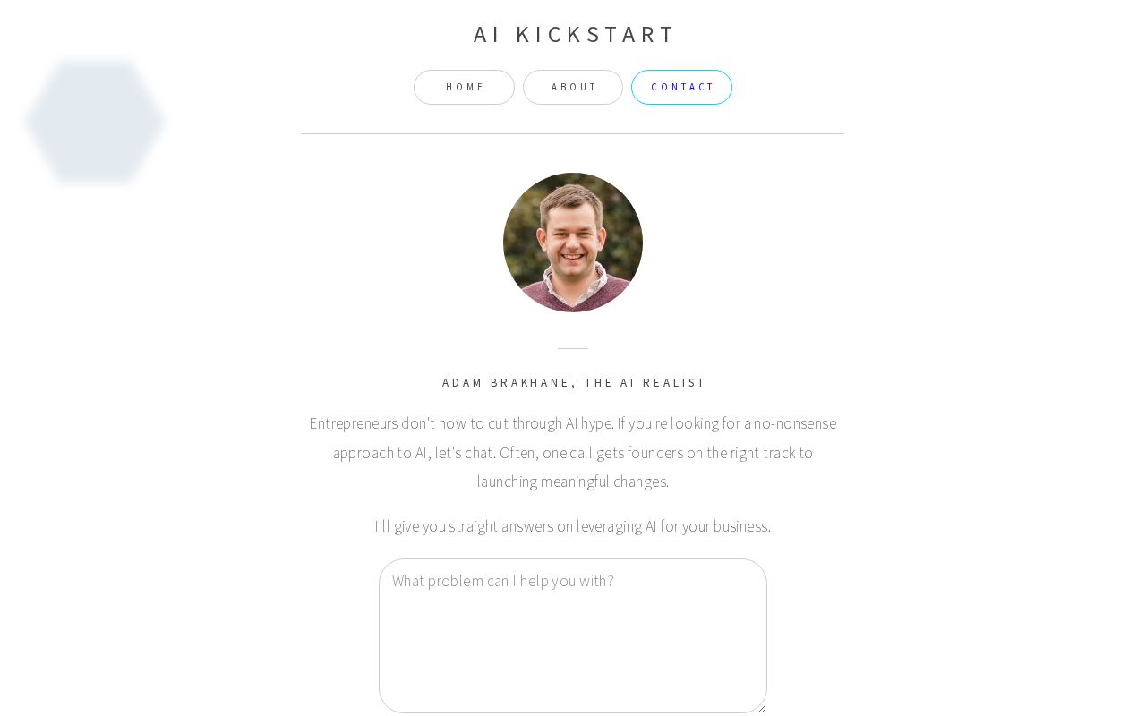 AI Kickstart - The AI Realist